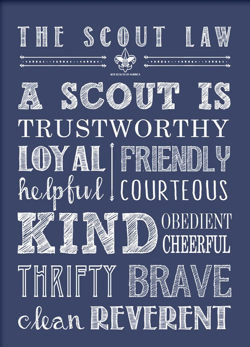 Cub Scout Oath And Law Scout Oath, Scout Law, And Cub Scout Motto